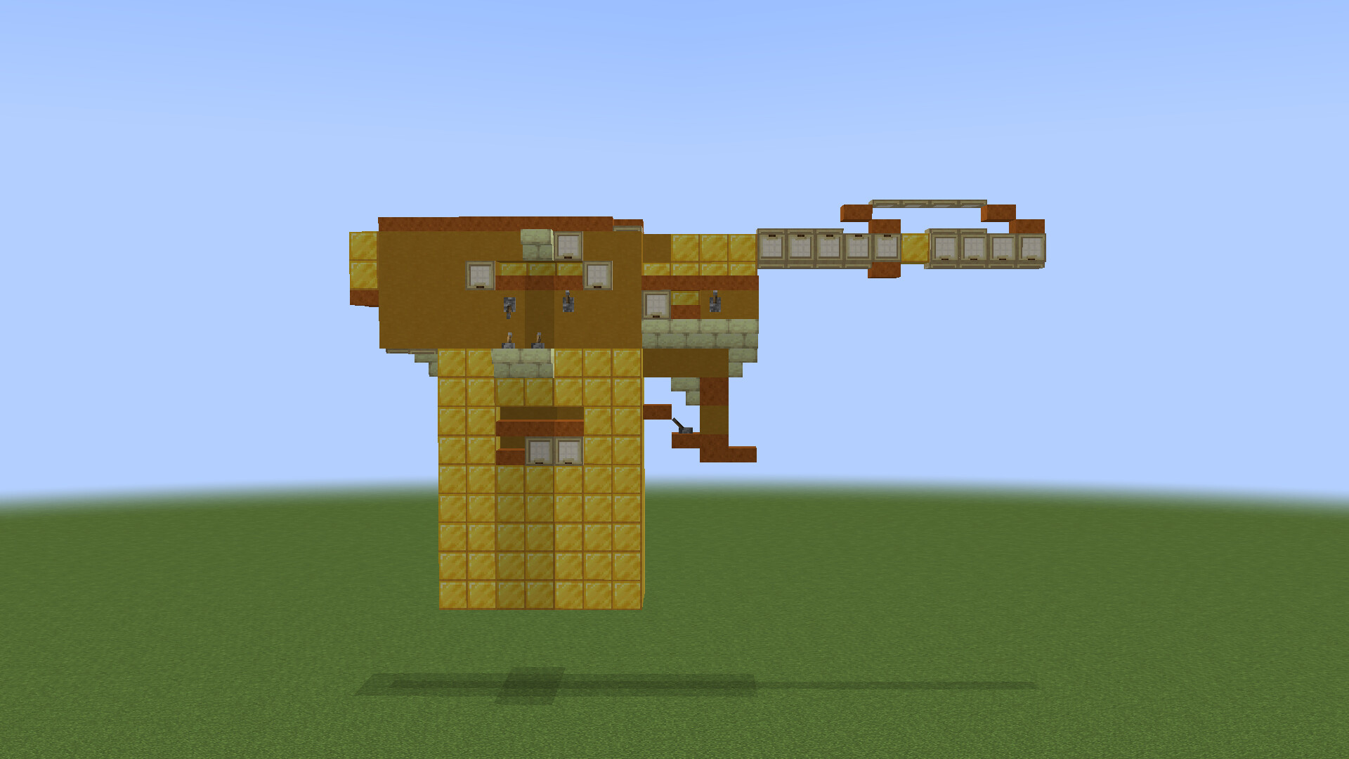 The Golden Gun Replica Minecraft Map