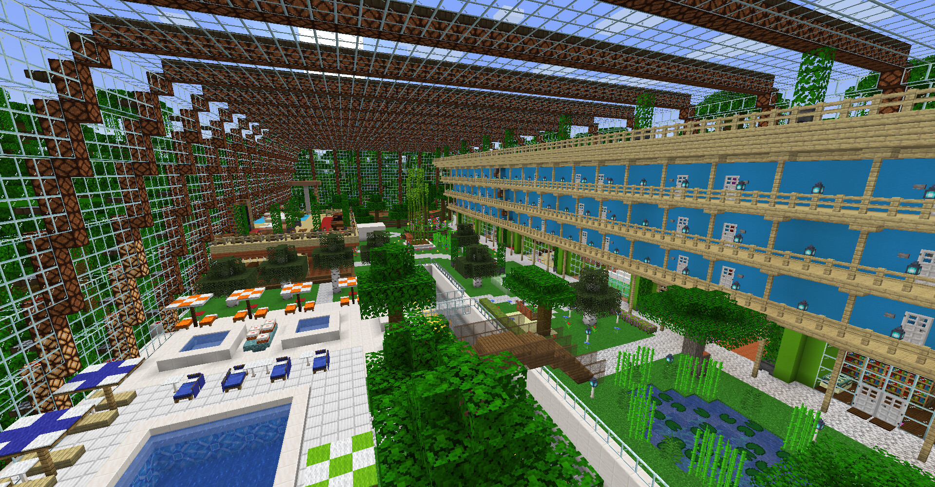 Jungle resort Minecraft Map
