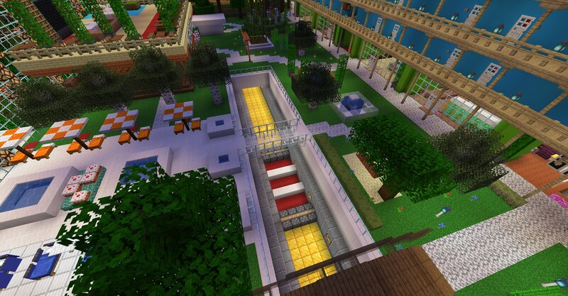 Jungle resort Minecraft Map