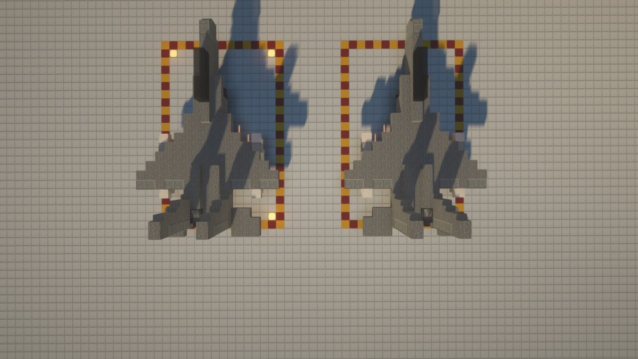 Compact F-15 Jet with Weapon Minecraft Map