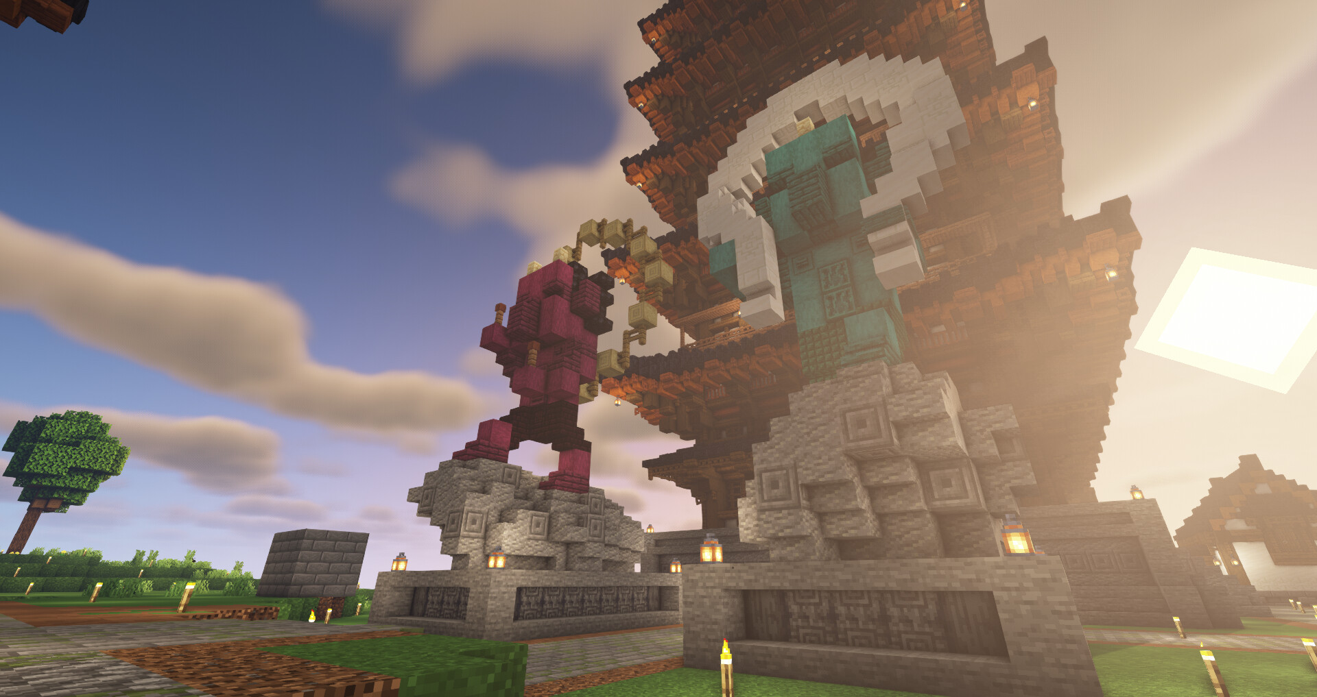 Fujin and Raijin Minecraft Map