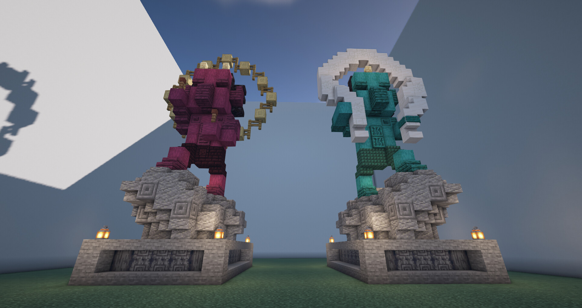 Fujin and Raijin Minecraft Map