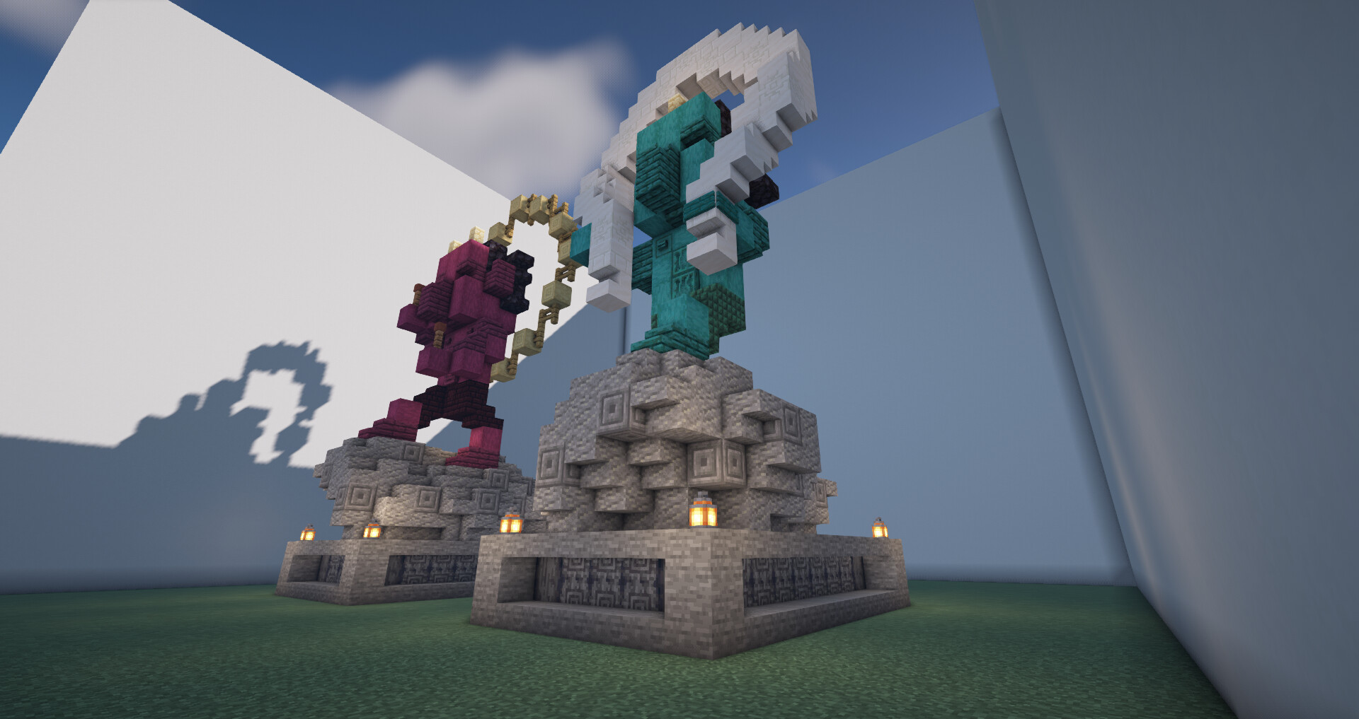 Fujin and Raijin Minecraft Map