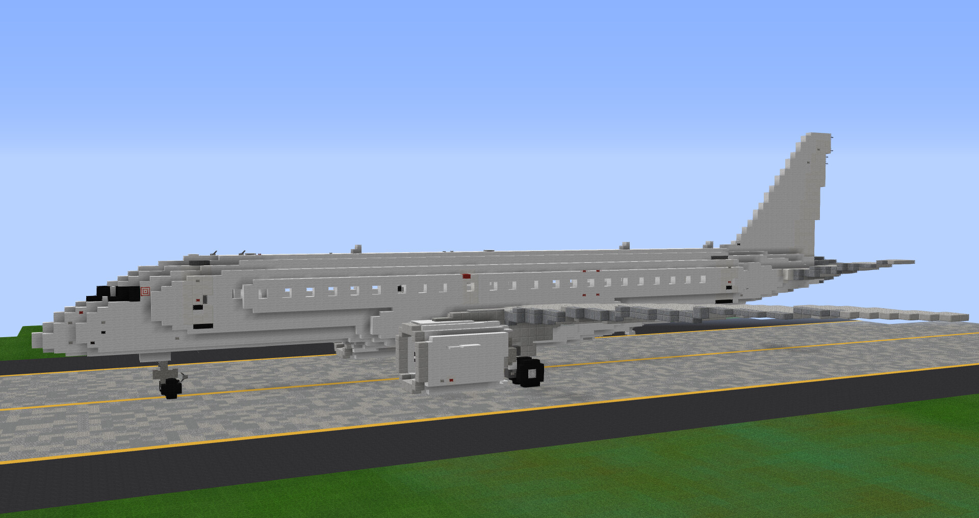 Embraer E-190E2 - 3:1 Scale Minecraft Map