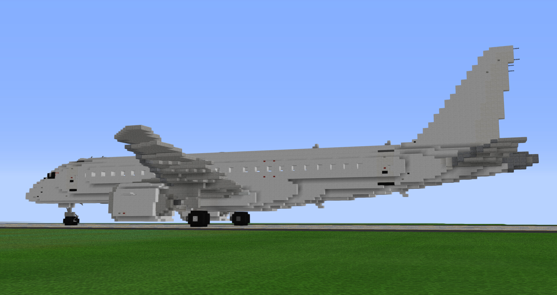 Embraer E-190E2 - 3:1 Scale Minecraft Map
