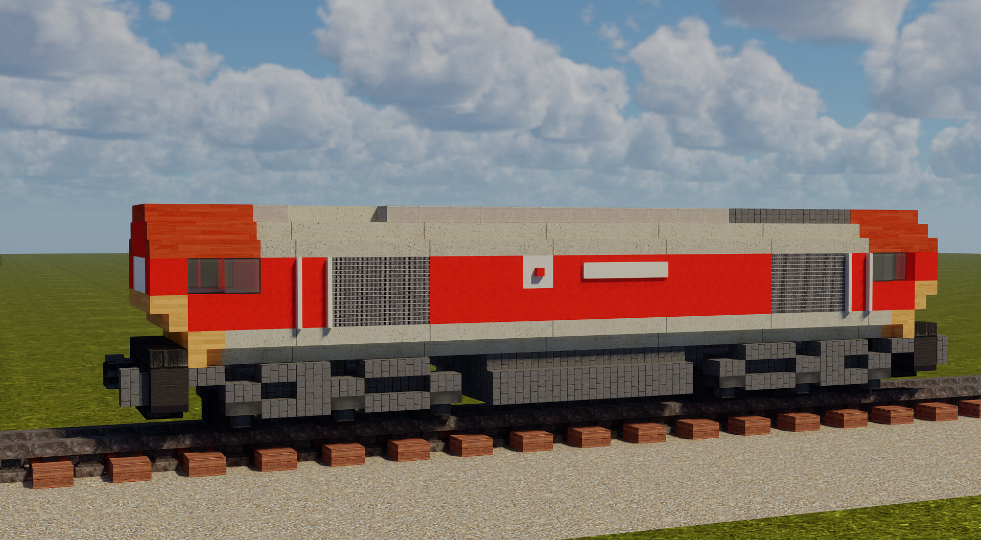 British Rail Class 66 Diesel Locomotive (Liveries) Minecraft Map