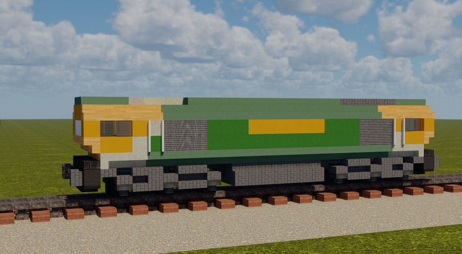 British Rail Class 66 Diesel Locomotive (Liveries) Minecraft Map