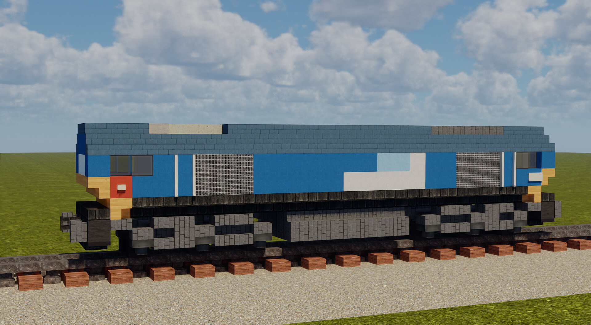 British Rail Class 66 Diesel Locomotive (Liveries) Minecraft Map