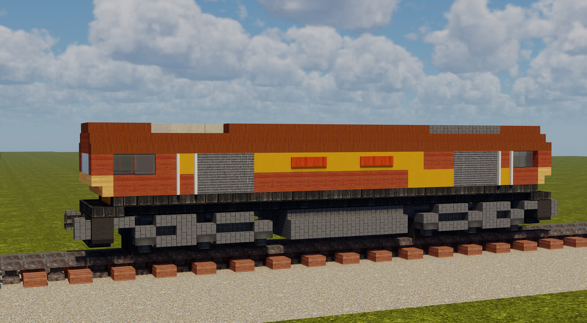 British Rail Class 66 Diesel Locomotive (Liveries) Minecraft Map