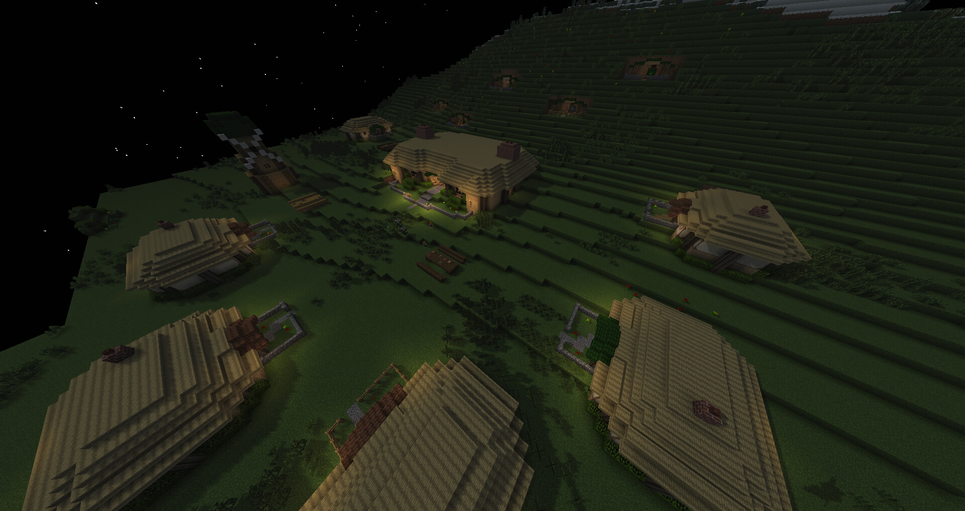 Lord of the Rings ALTERNATIVE MIDDLE EARTH Minecraft Map