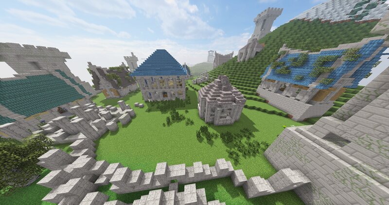 Lord of the Rings ALTERNATIVE MIDDLE EARTH Minecraft Map