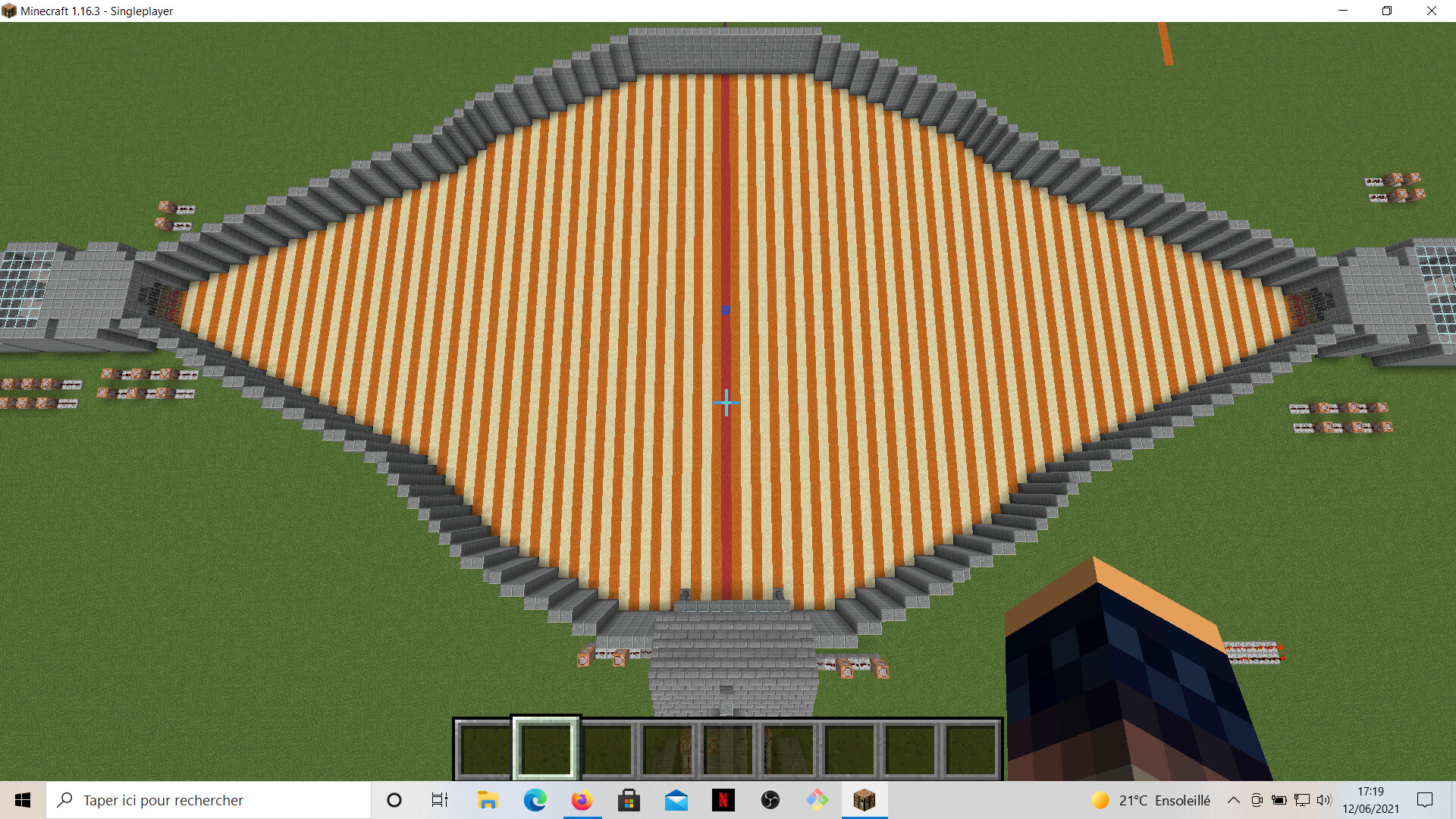 Arena battle (with mini-games) 1.16.3 Minecraft Map