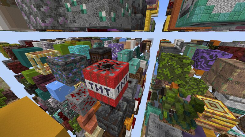 Mega Sky Grid Minecraft Map