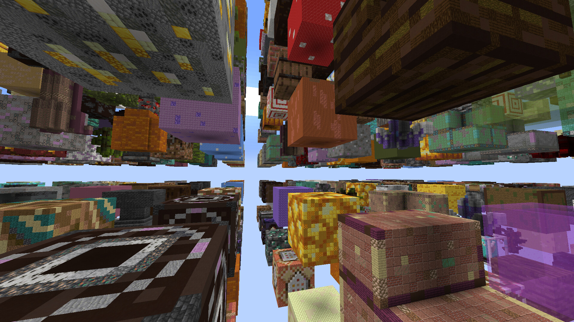 Mega Sky Grid Minecraft Map