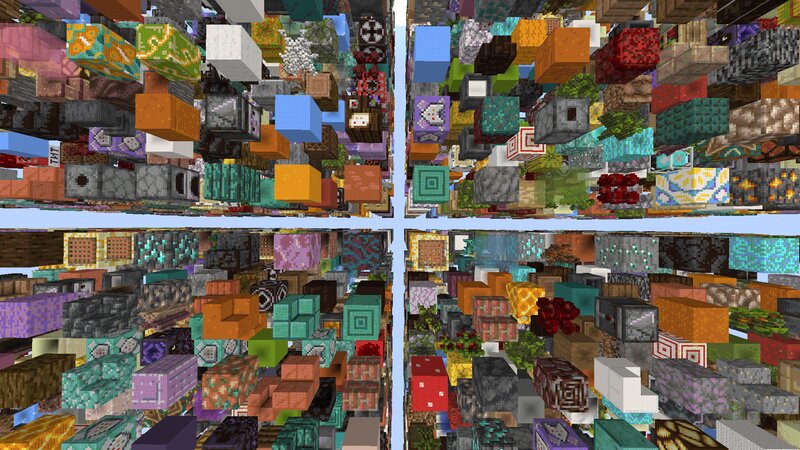Mega Sky Grid Minecraft Map