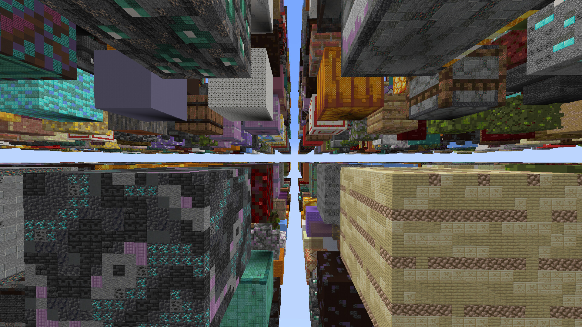 Mega Sky Grid Minecraft Map