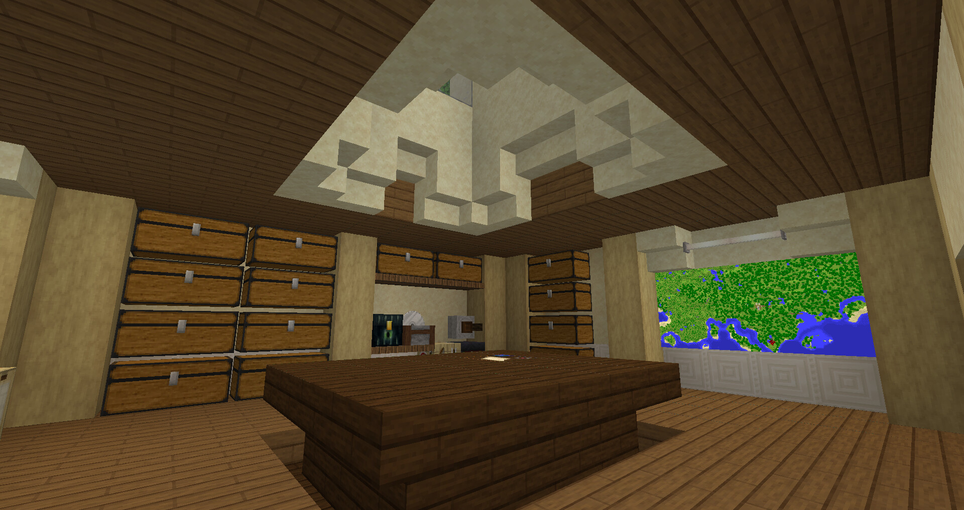 semi-underground mansion! small on the outside, big on the inside ...