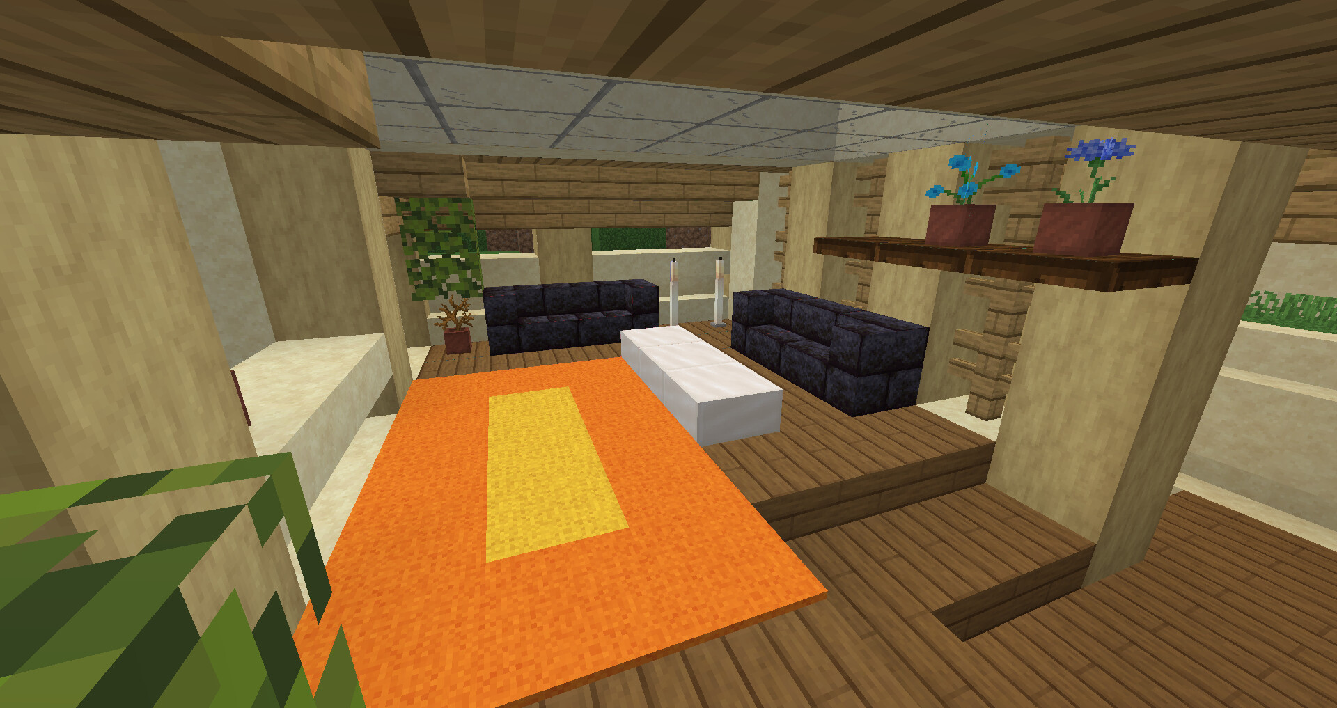 semi-underground mansion! small on the outside, big on the inside ...