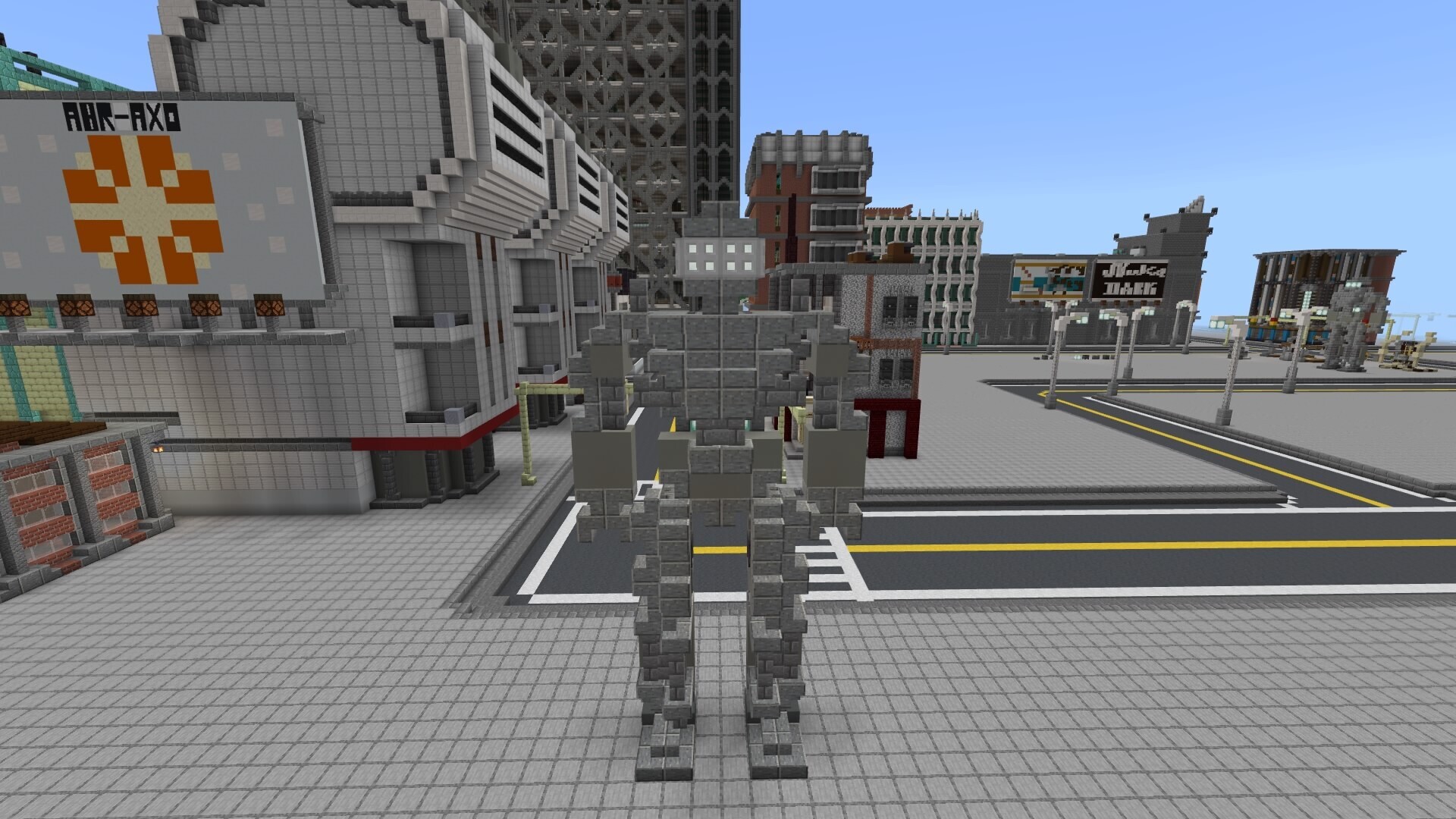 Fallout 4 Liberty Prime Minecraft Map