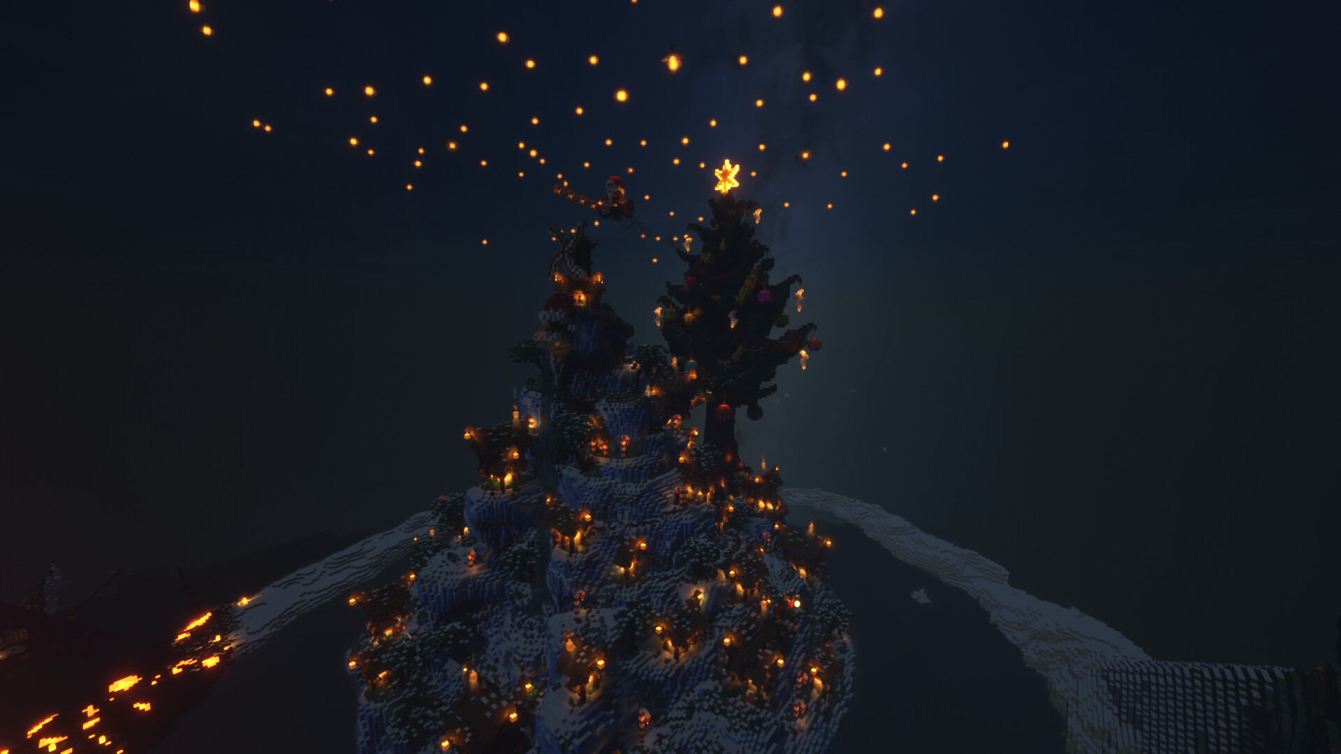 Christmas Spawn Minecraft Map