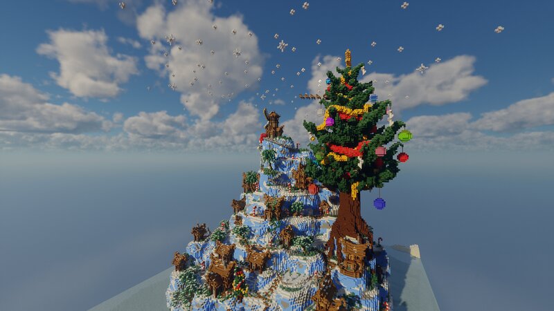 Christmas Spawn Minecraft Map
