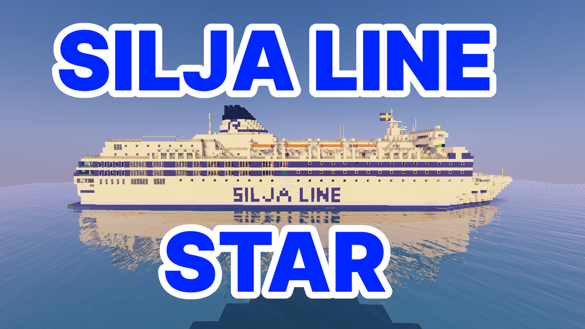 M/S SILJA LINE / SILJA STAR 1990 - 1991 Minecraft Map