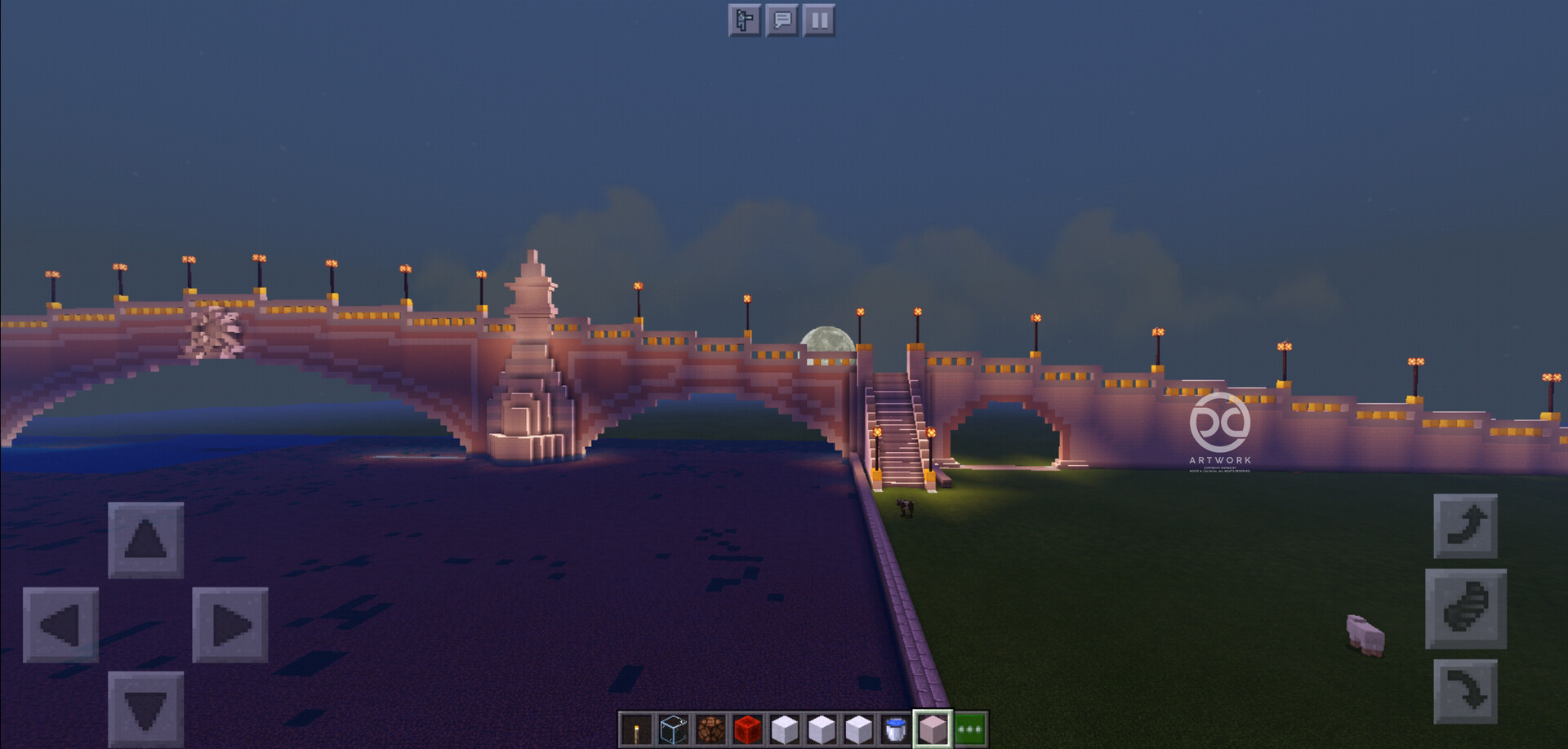 Jones Bridge, Manila Minecraft Map