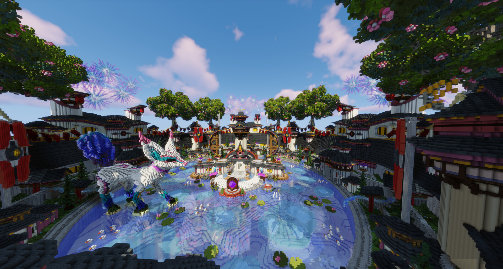 Fantasy Chinese Lobby Minecraft Map