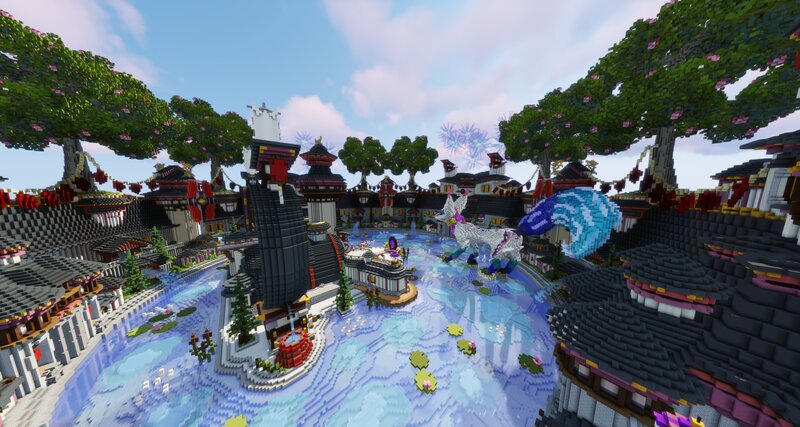 Fantasy Chinese Lobby Minecraft Map