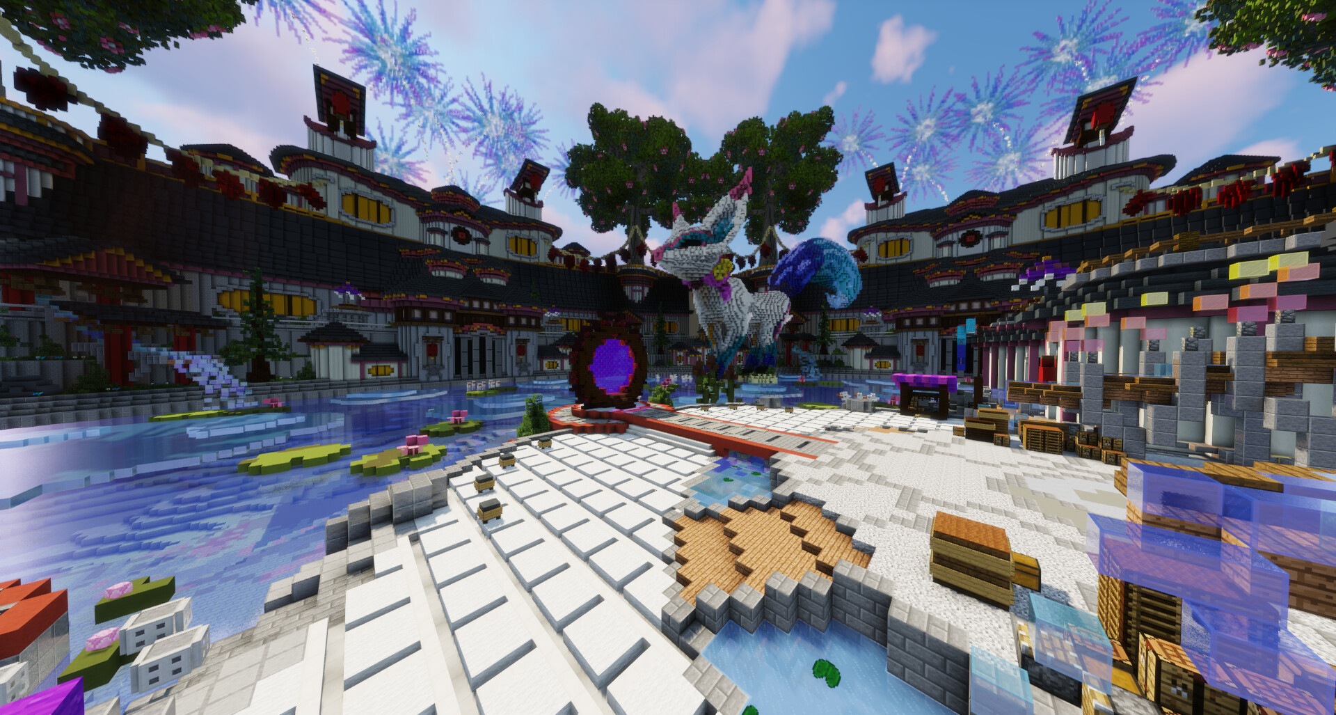 Fantasy Chinese Lobby Minecraft Map