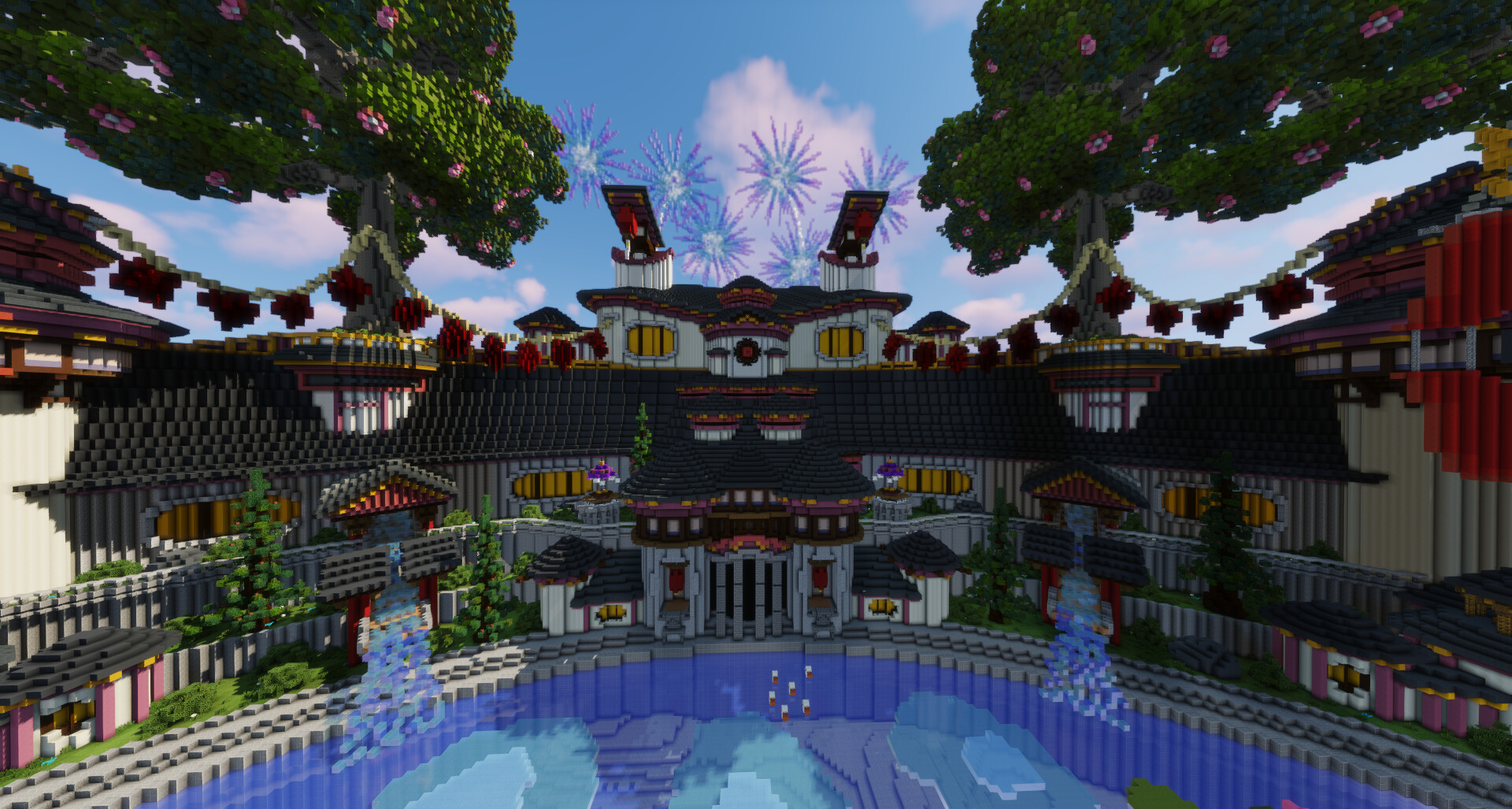 Fantasy Chinese Lobby Minecraft Map
