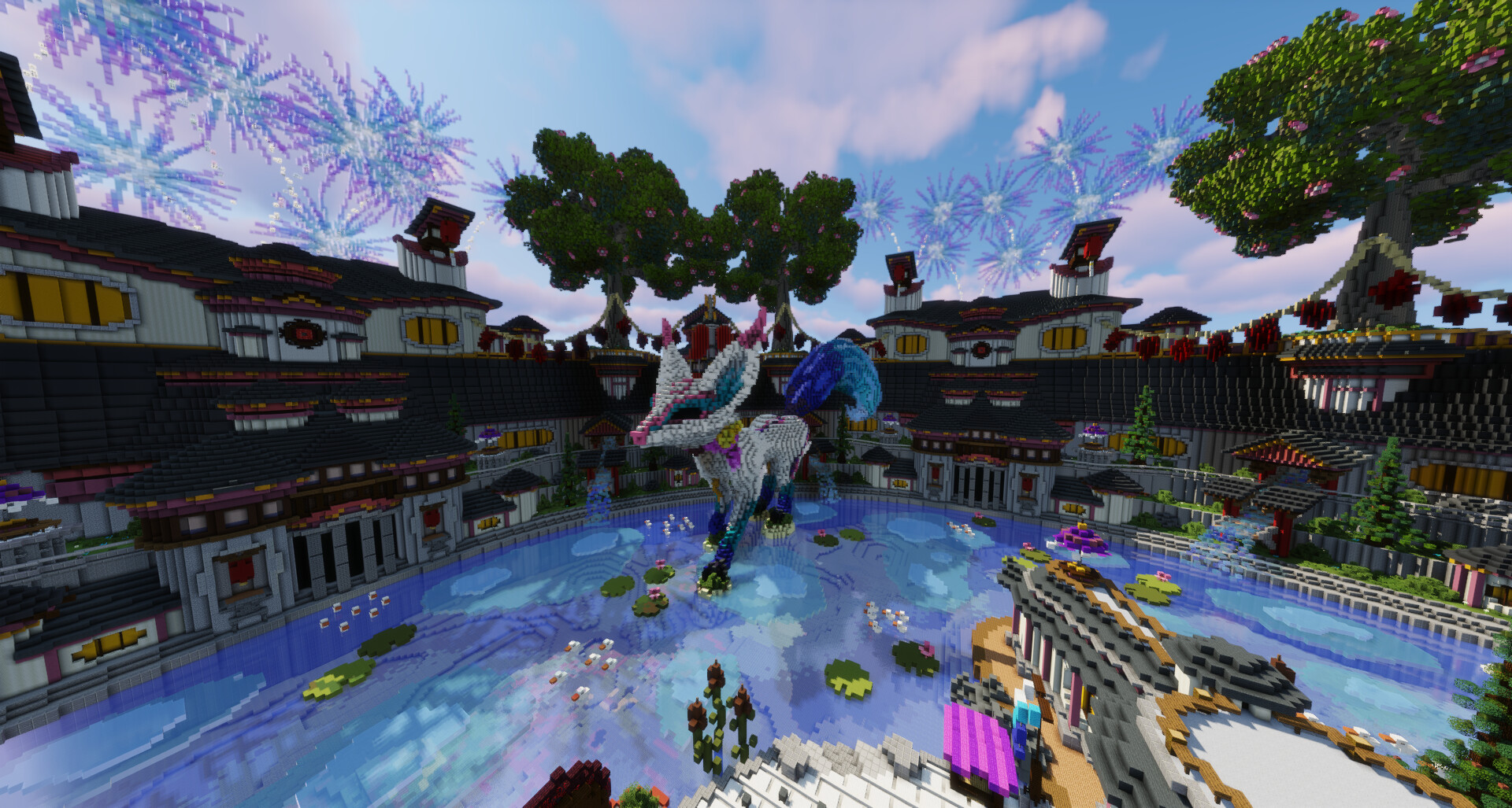 Fantasy Chinese Lobby Minecraft Map