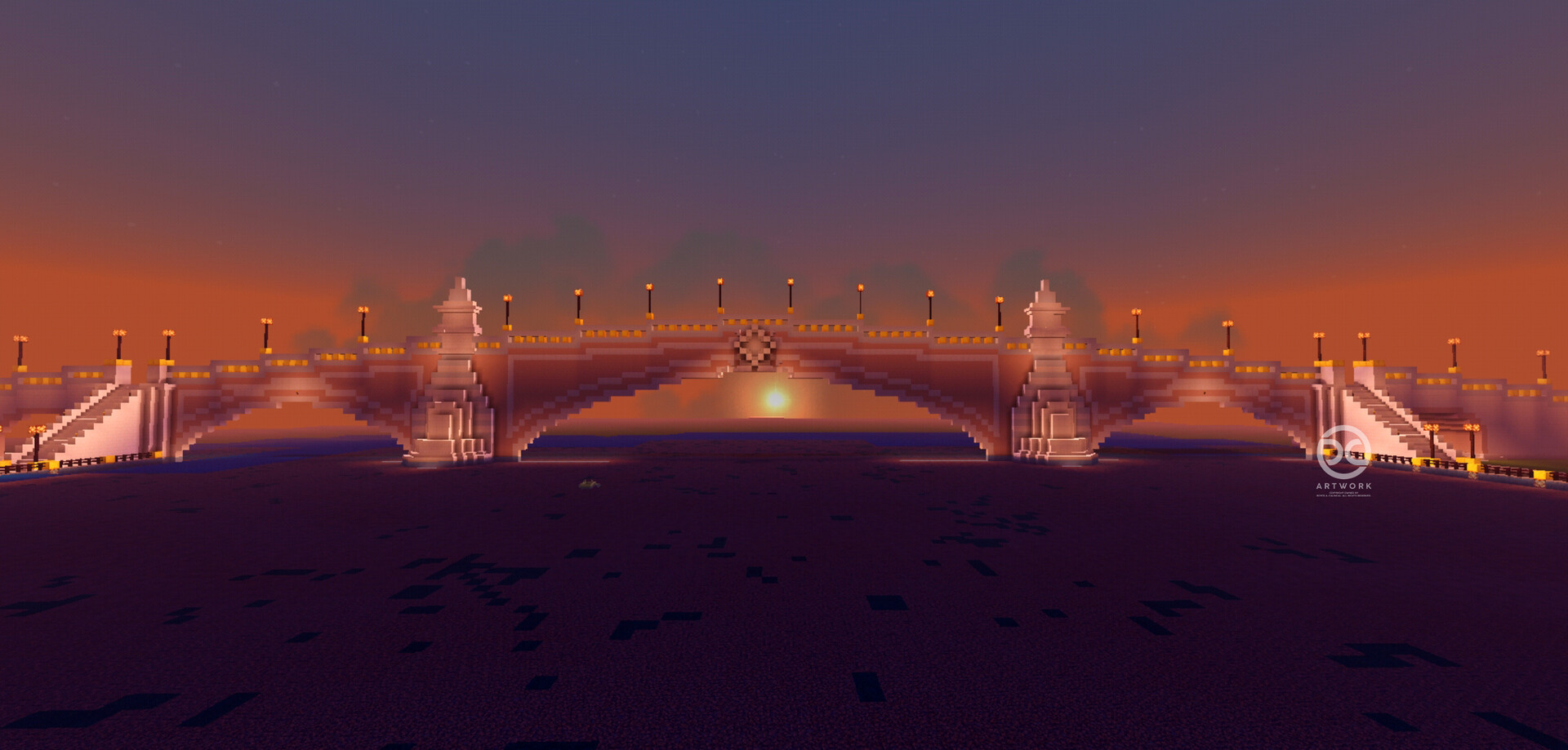 Jones Bridge, Manila Minecraft Map