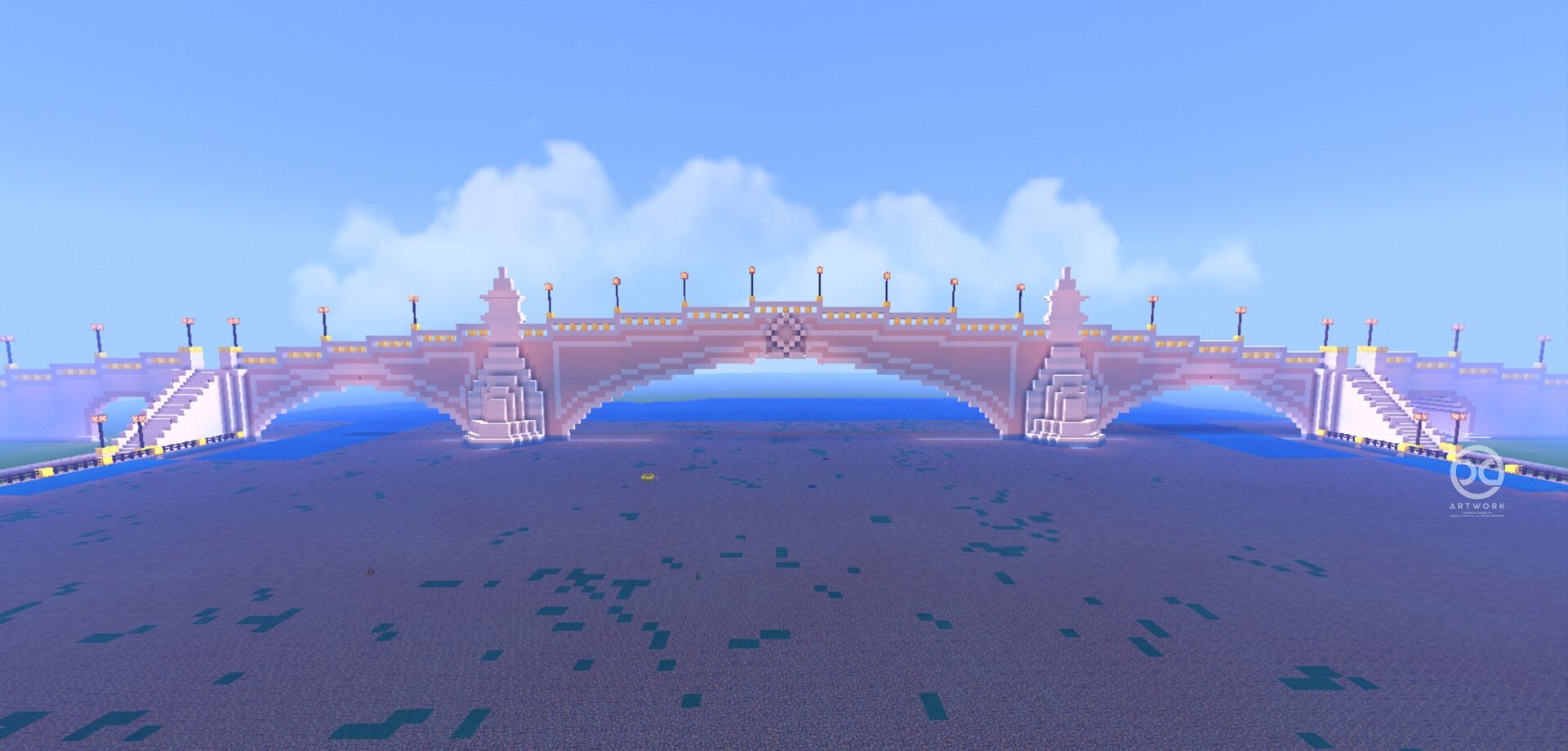 Jones Bridge, Manila Minecraft Map