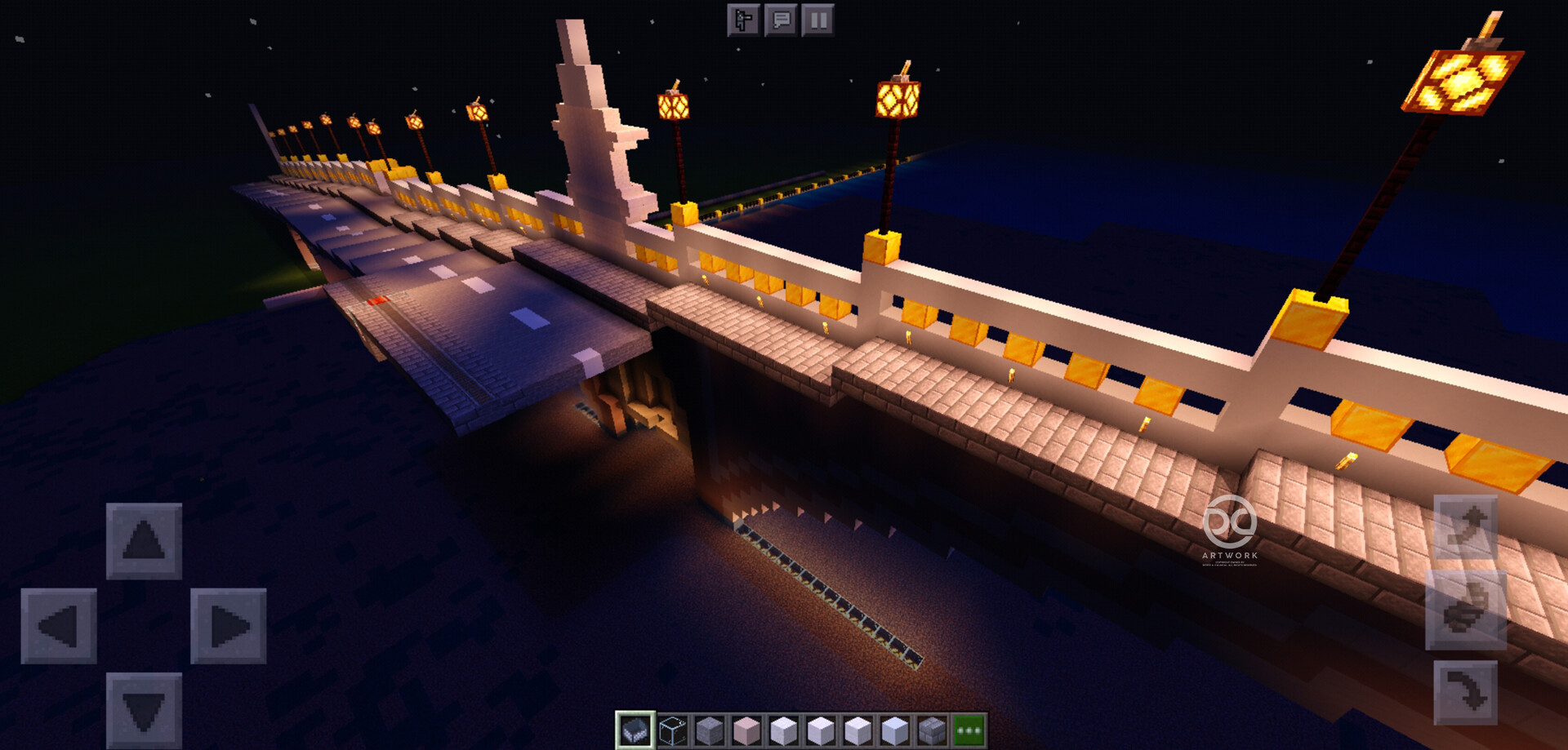 Jones Bridge, Manila Minecraft Map