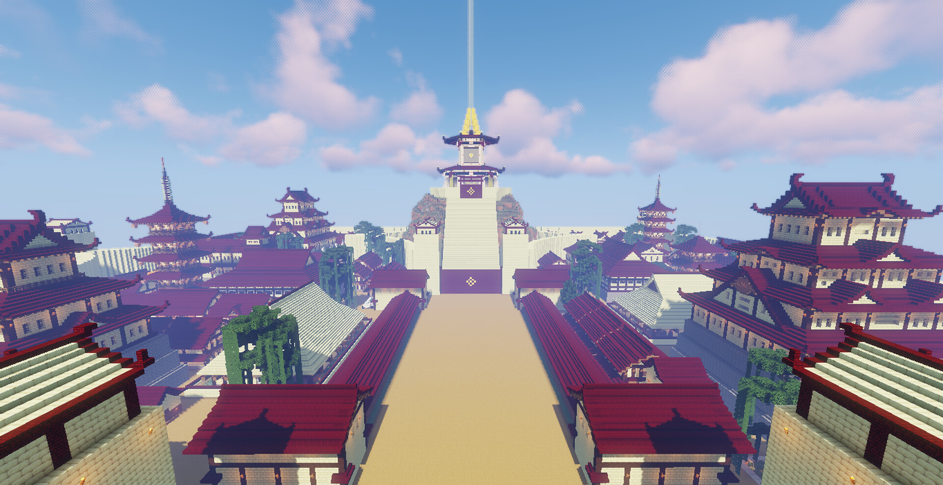 Sentai Golden City from Exo-Force Minecraft Map