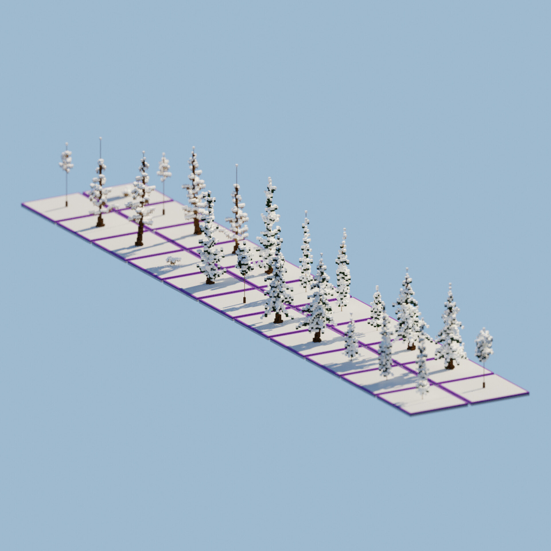 Blanes Tree Pack, 133 free tree schematics. world painter and mc edit ...