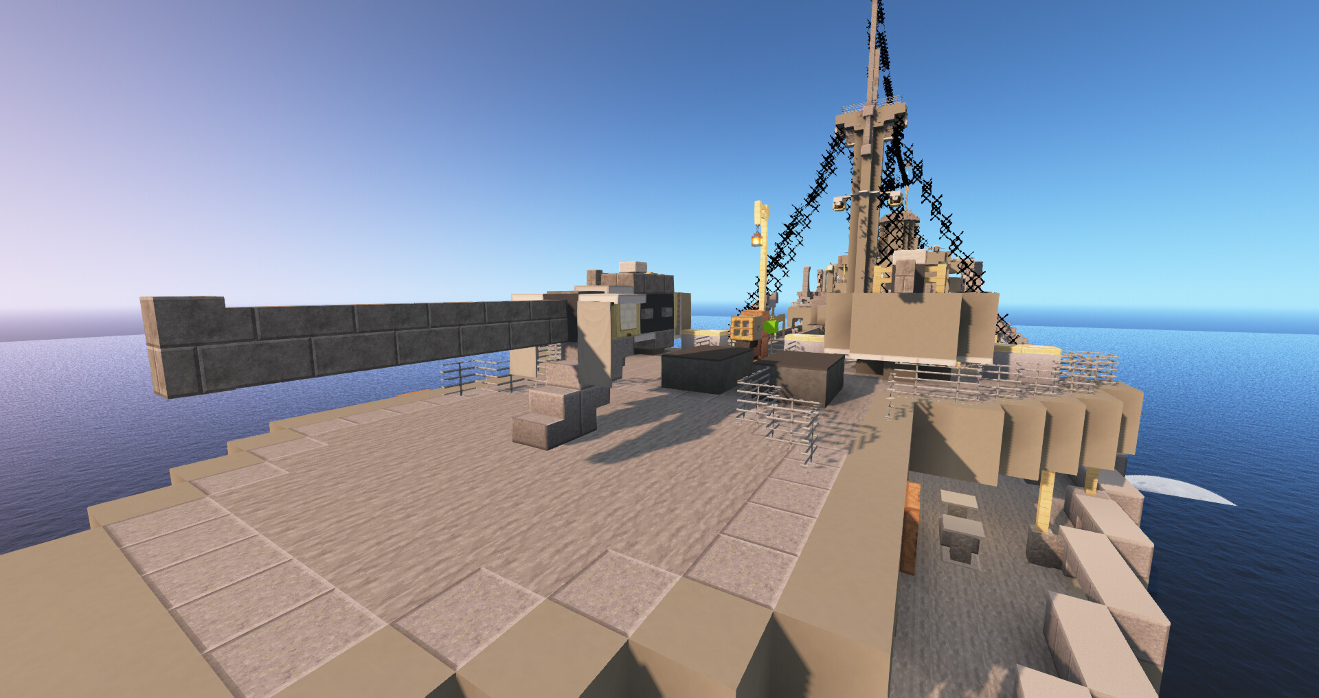 SS Arthur M. Huddell (Liberty-Class ship) Minecraft Map