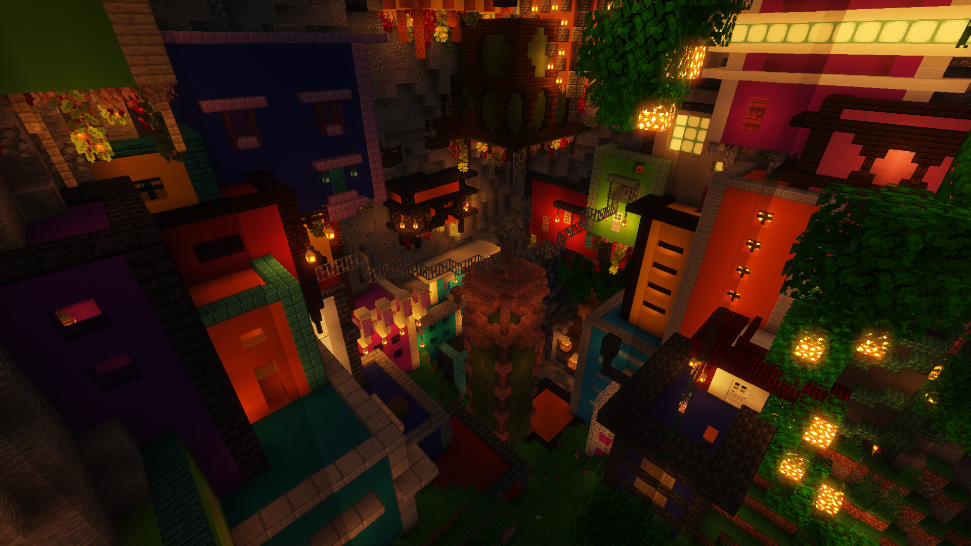 The Great Fall (Parkour) Minecraft Map