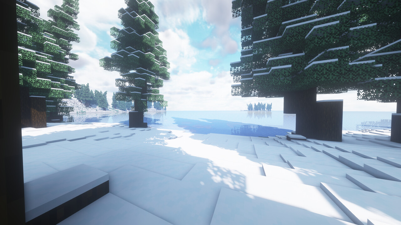 Winter Valley - The ultimate Ice Age adventure map full of cold wasteland Minecraft Map