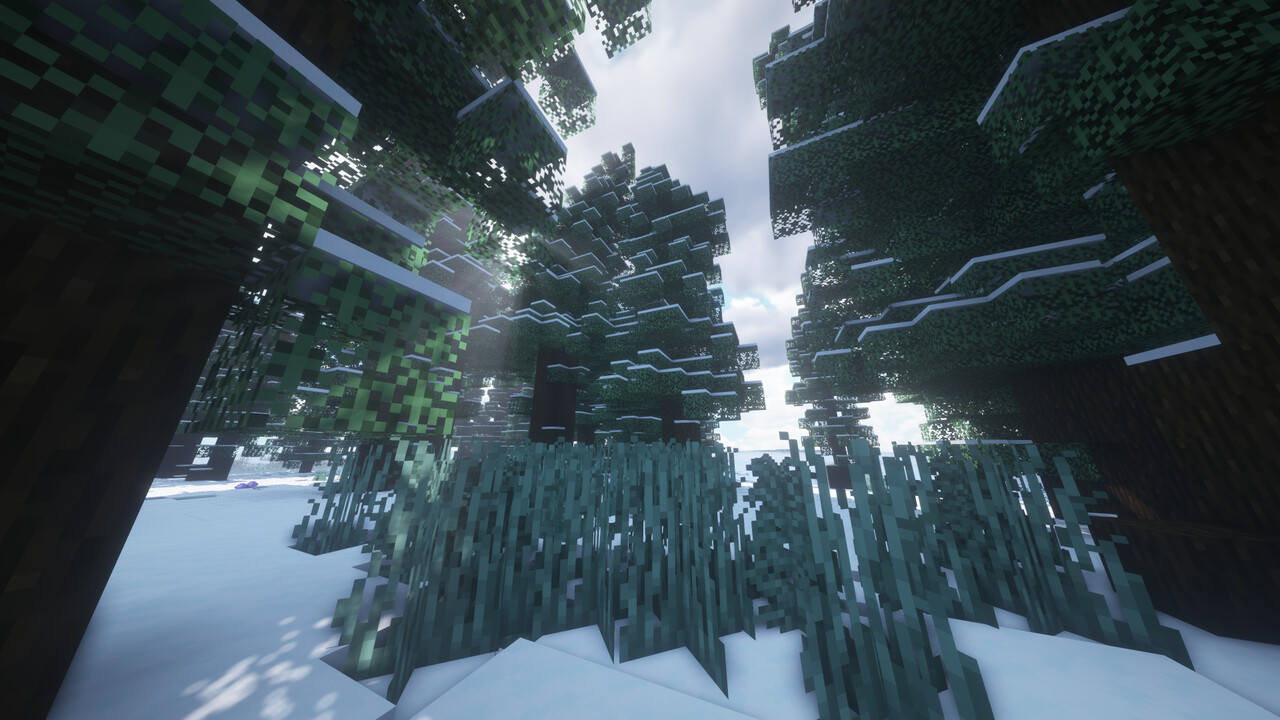 Winter Valley - The ultimate Ice Age adventure map full of cold wasteland Minecraft Map