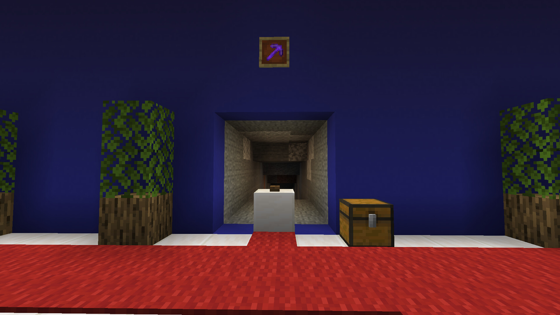 Underground secret base ! Minecraft Map
