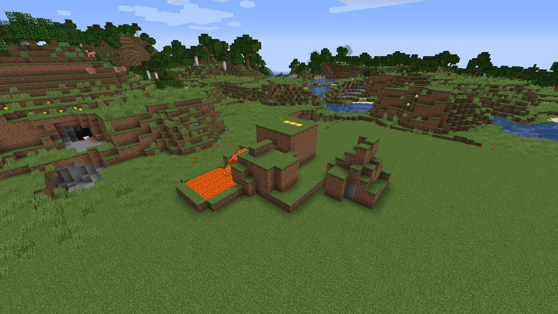 Underground secret base ! Minecraft Map