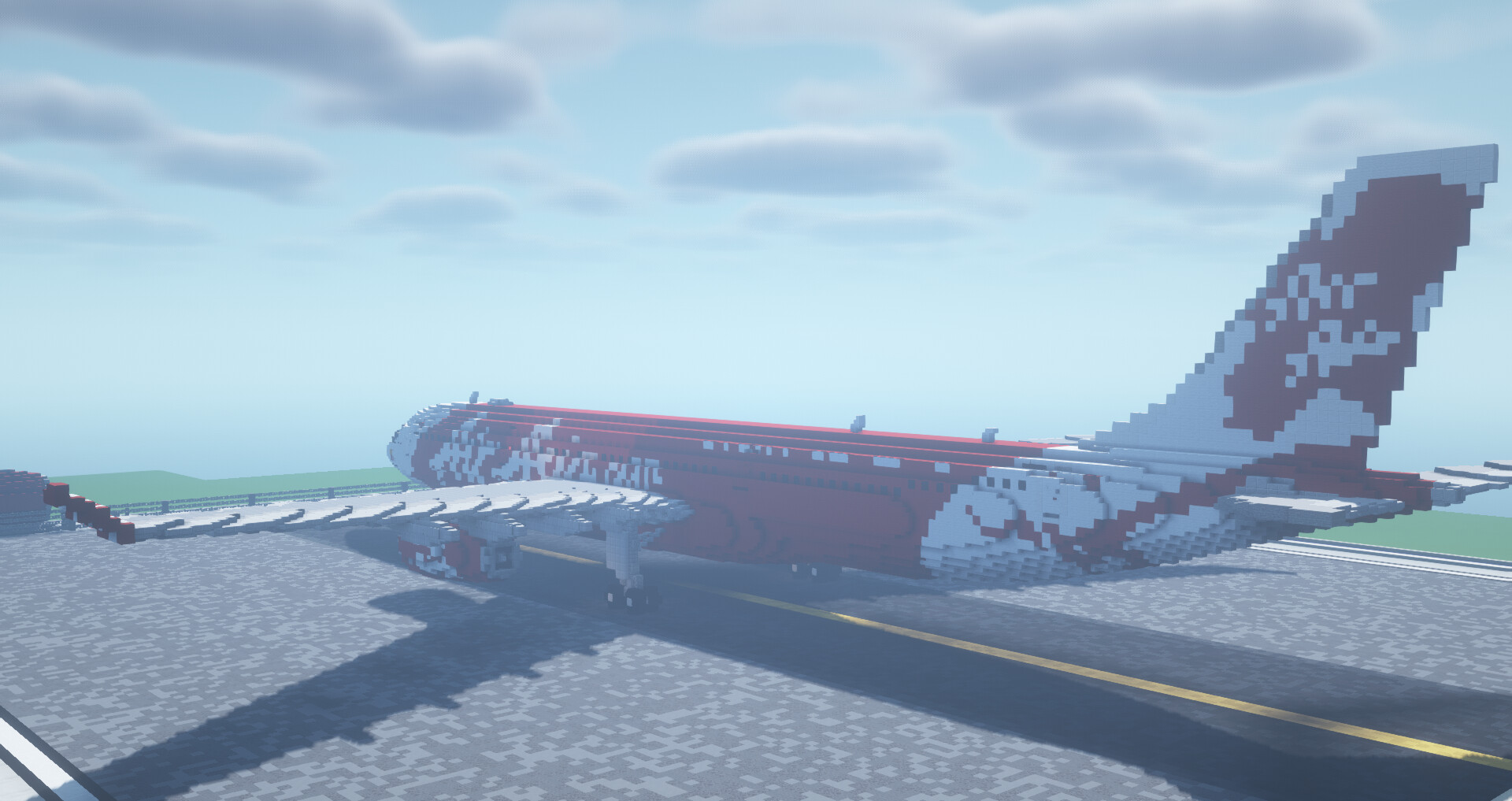 3:1 Airbus A330-300 AirAsia X Minecraft Map