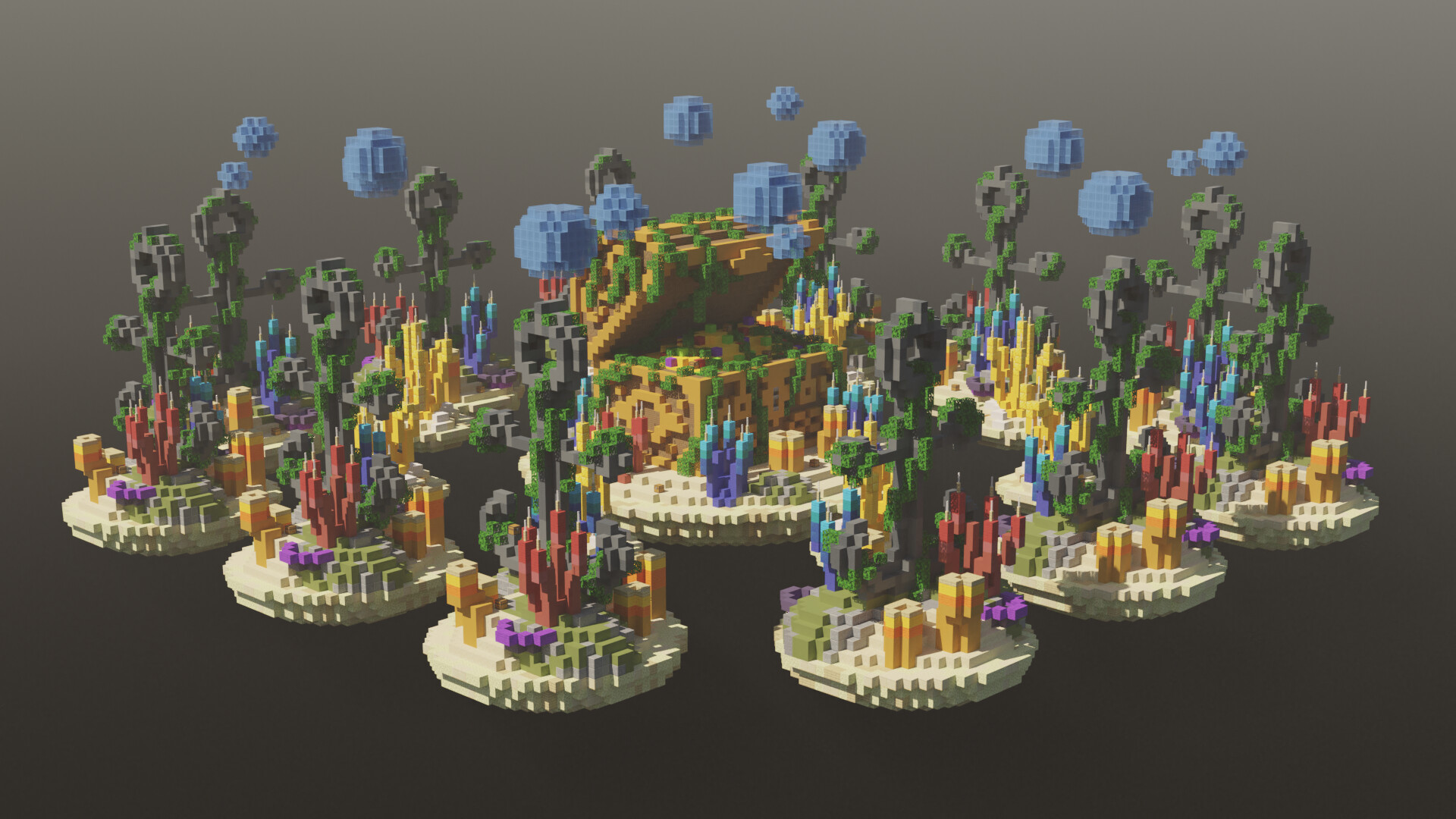 Skywars maps Pack 10 Minecraft Map