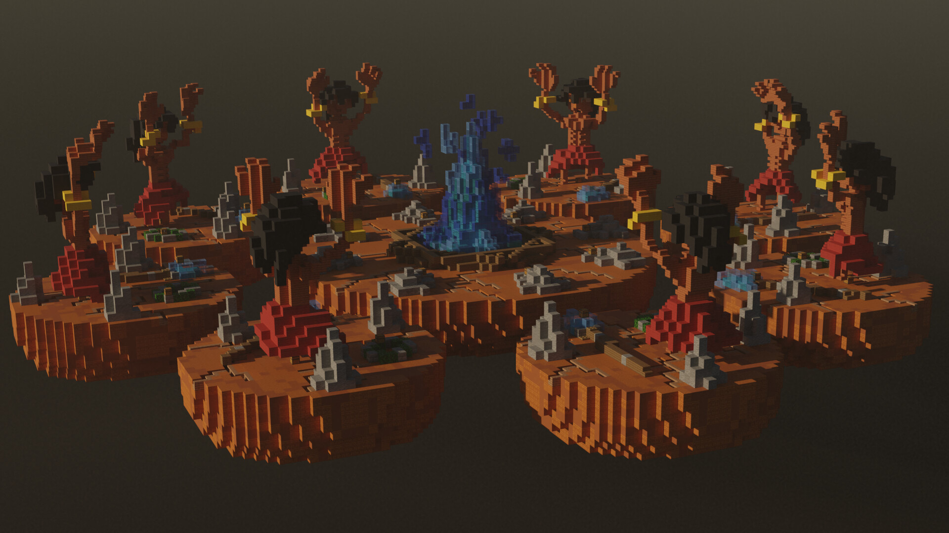 Skywars maps Pack 10 Minecraft Map