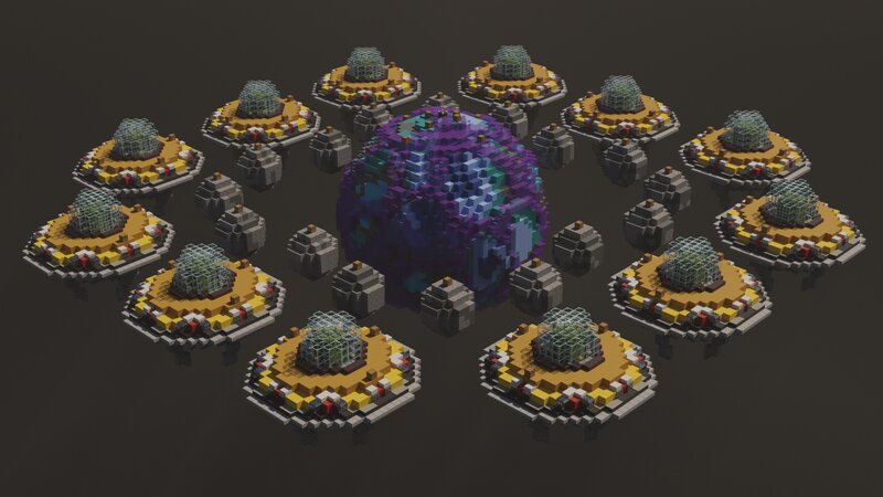 Skywars maps Pack 10 Minecraft Map