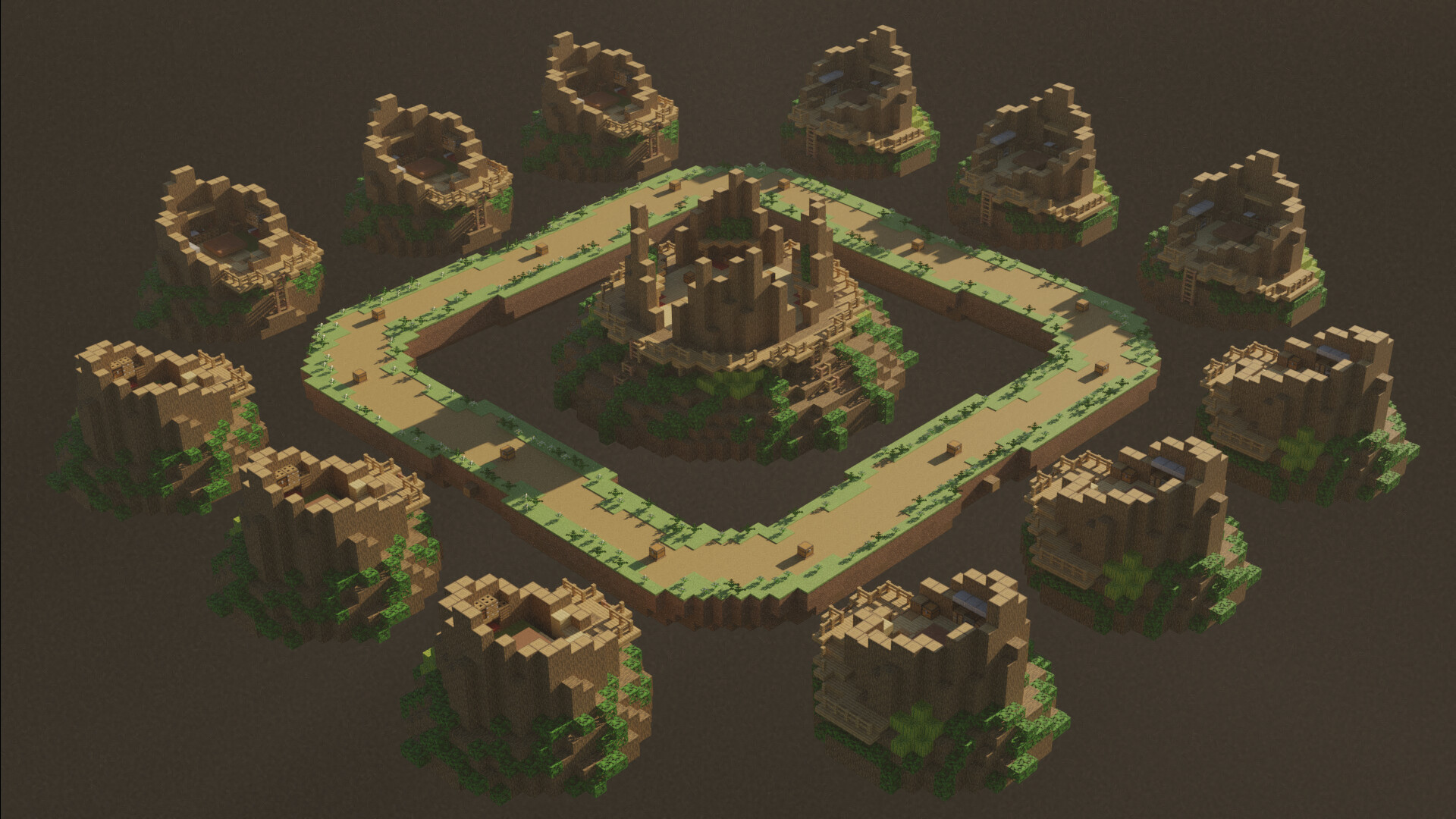 Skywars maps Pack 10 Minecraft Map