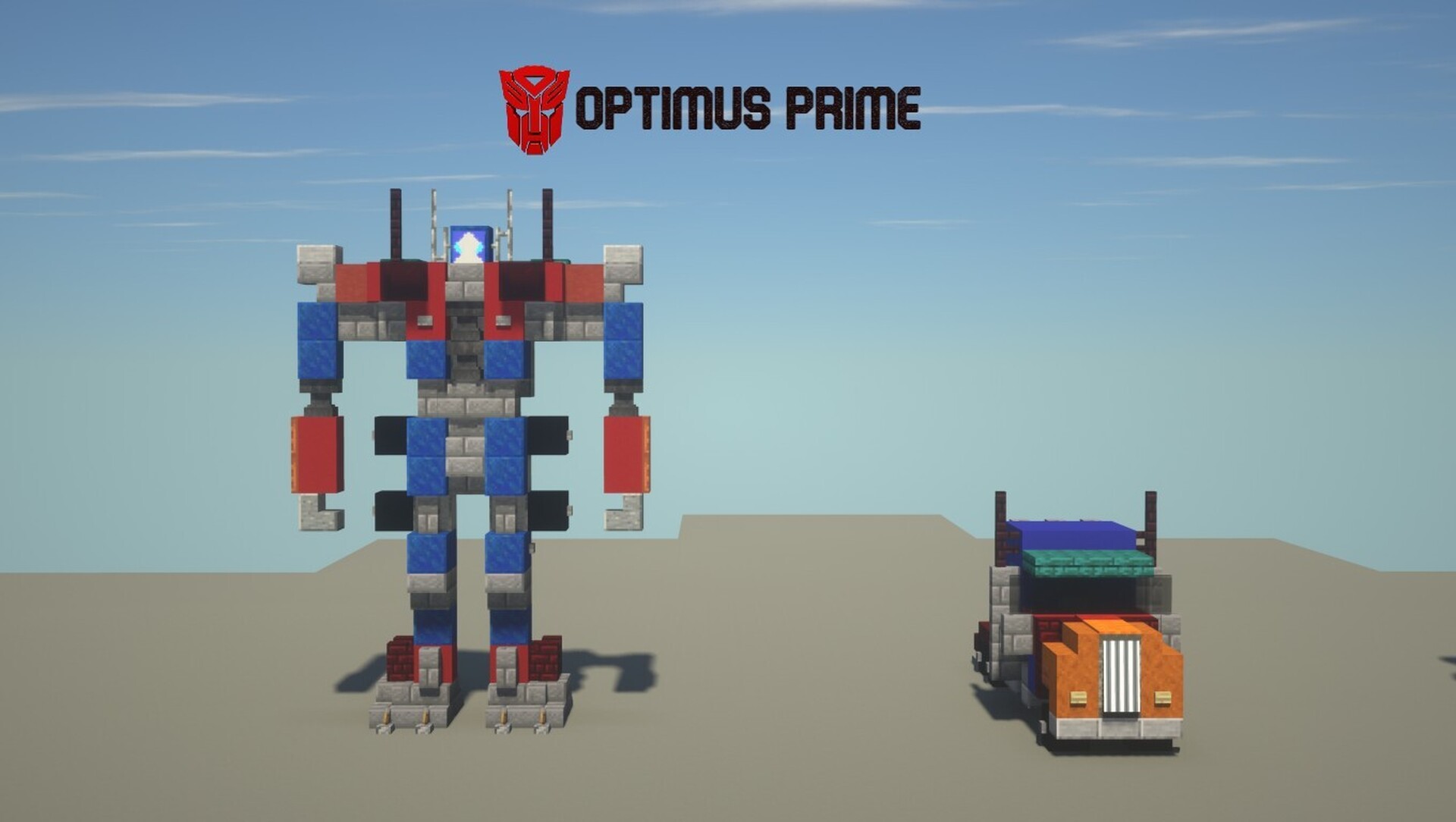 Transformers 2007 Figure Collection Minecraft Map