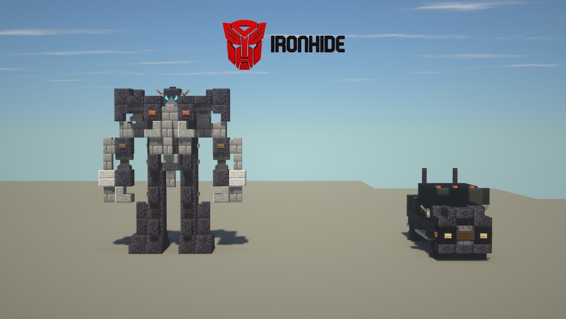 Transformers 2007 Figure Collection Minecraft Map